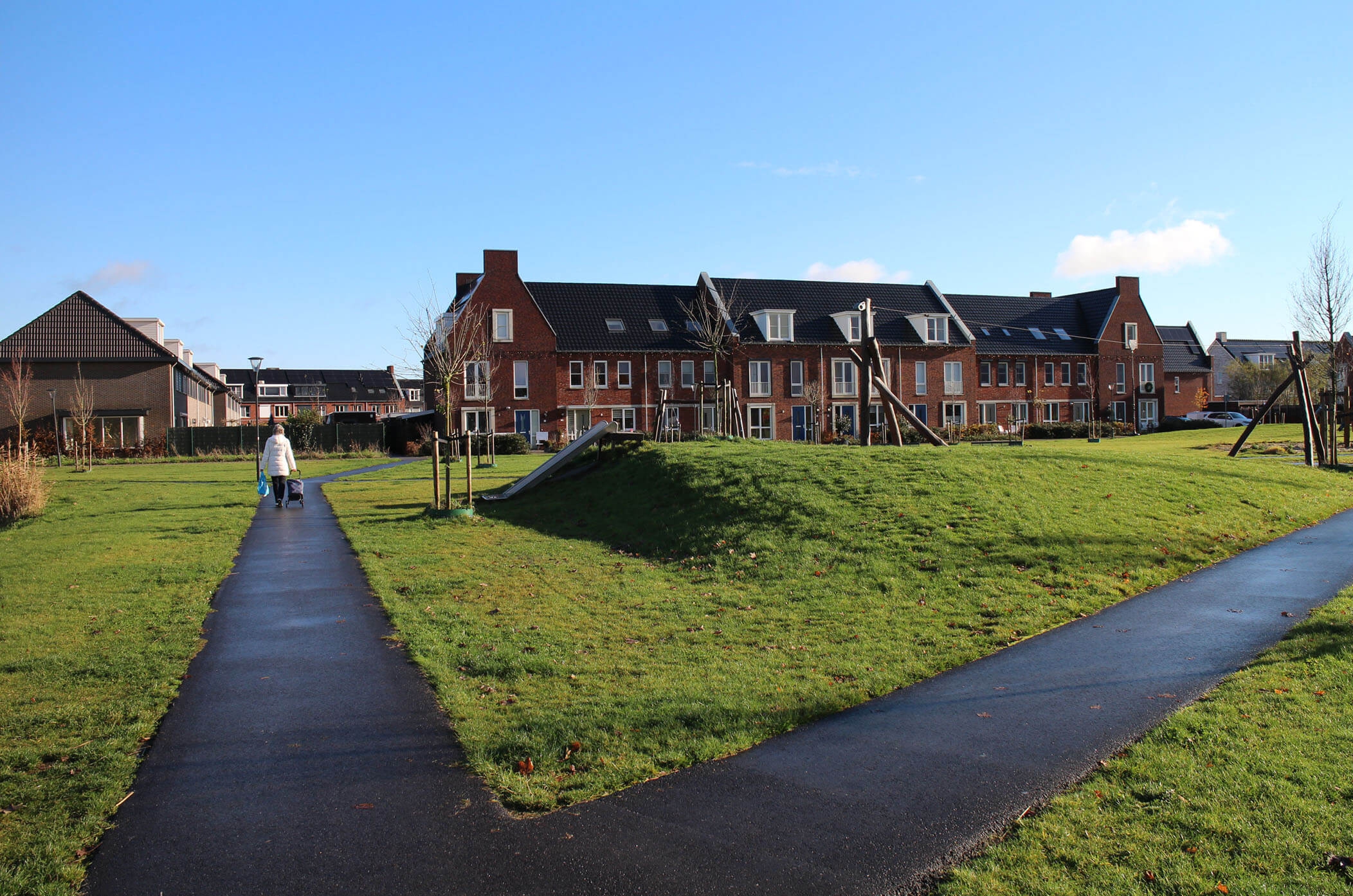 Werk in uitvoering in Hoog Dalem - Wissing